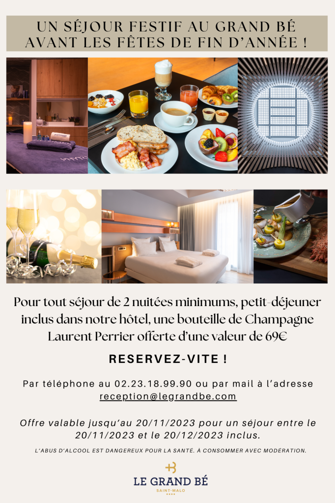 Le Grand Bé | Hotel Saint Malo | Spa & Restaurant****